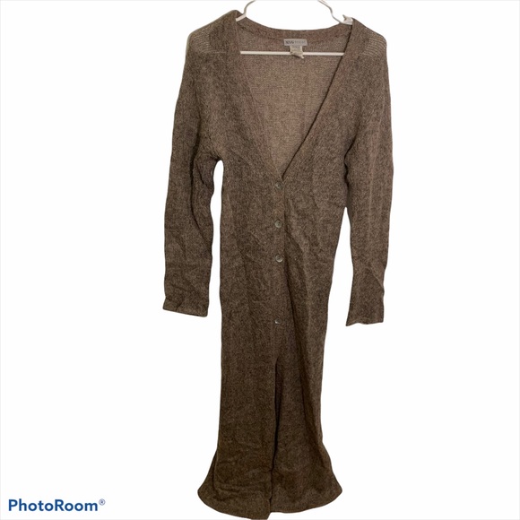 MNG Tricot | Sweaters | Mng Tricot Floor Length Duster Cardigan Tan ...